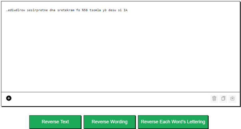 Best Backwards Text Generators - SEOStudio