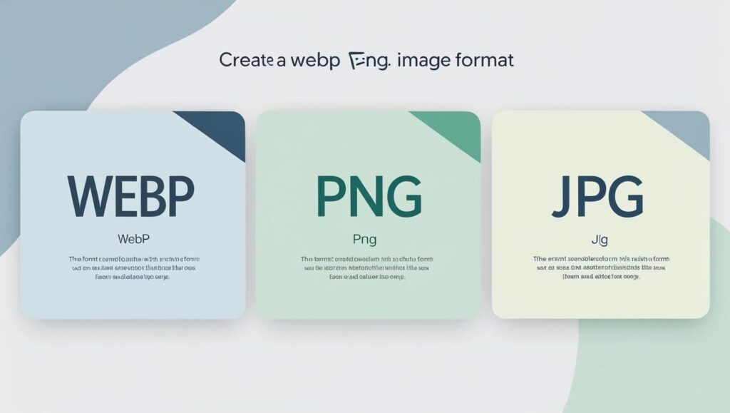 WebP vs. PNG vs. JPG: Which Format to Use for Websites and SEO - SEOStudio