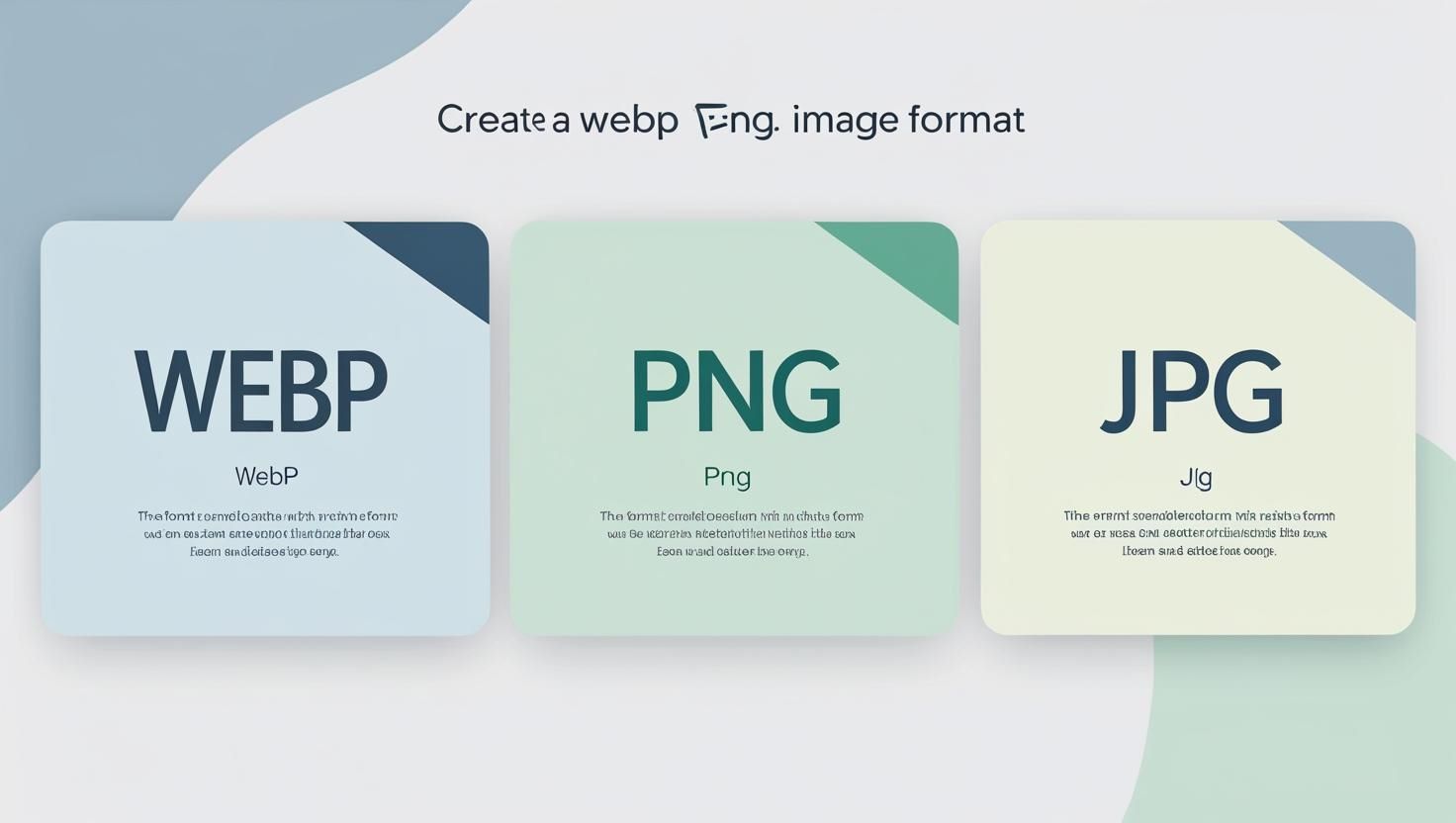 WebP vs. PNG vs. JPG: Which Format to Use for Websites and SEO - SEOStudio